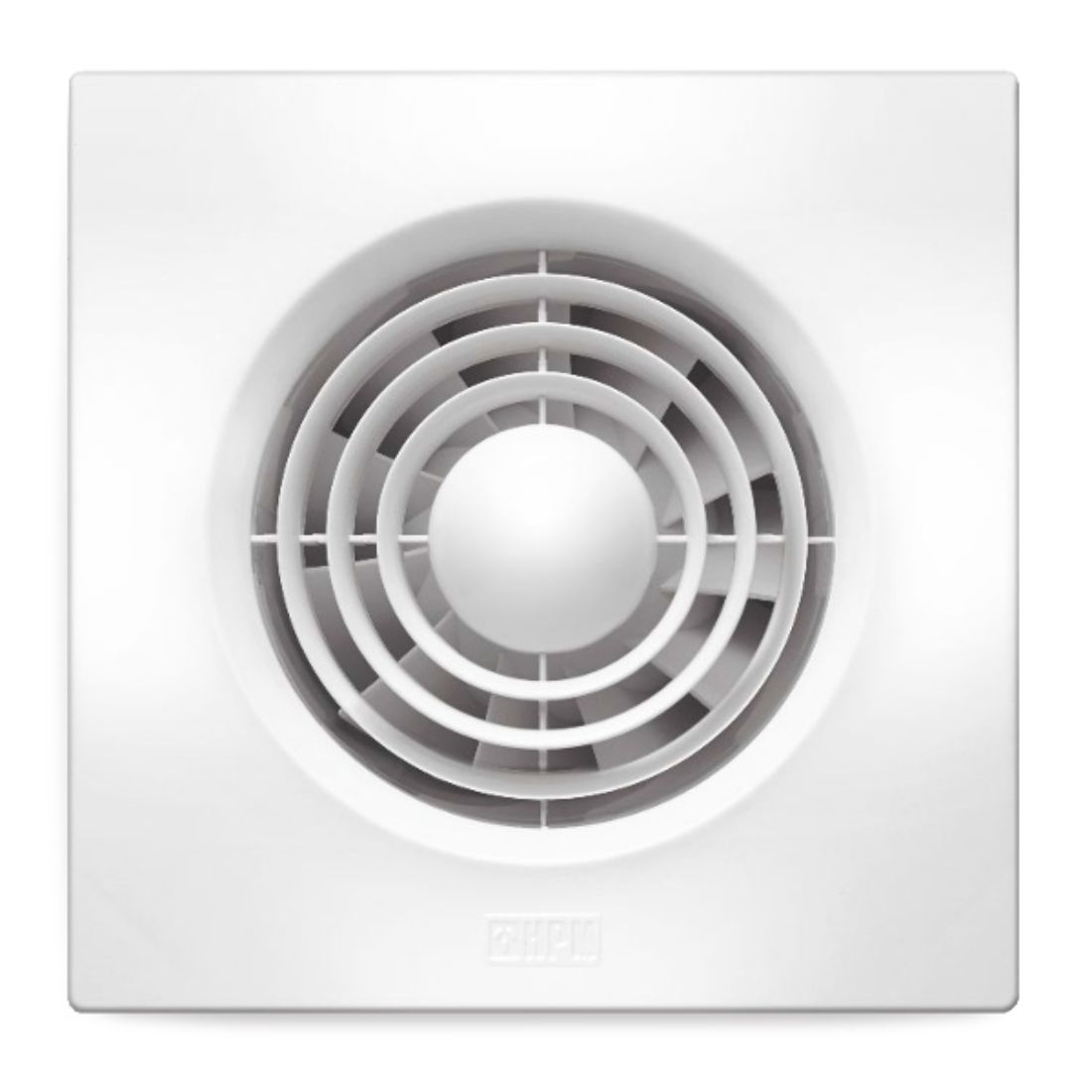 Wall Exhaust Fan Square 150mm With Timer White | PlaceMakers NZ