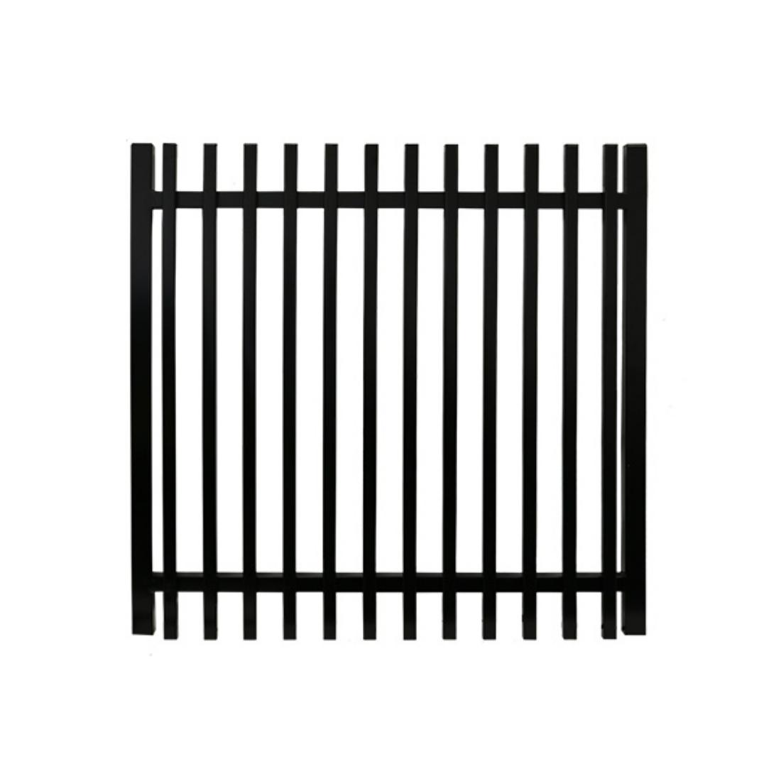 Batten Gate 975 x 1000mm Black | PlaceMakers NZ