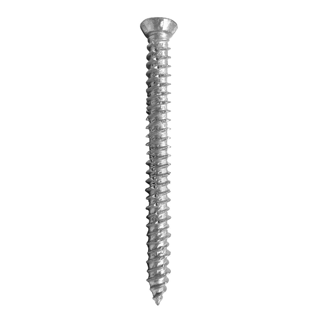 Masonry Concrete Screw Galvanised M7.5 62mm long T30 Driver including ...