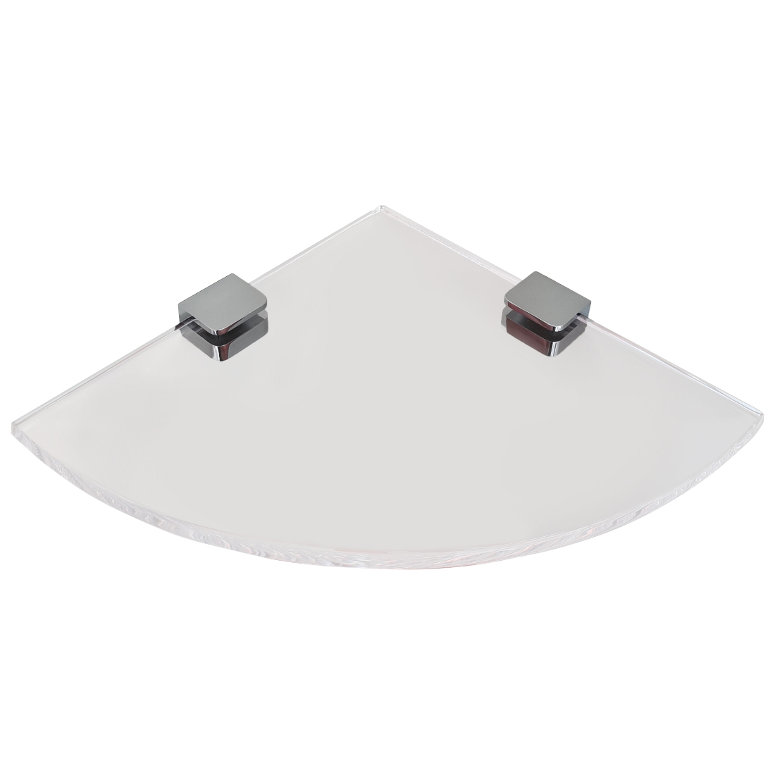 Acrylic Corner Shower Shelf With 2 Chrome Brackets | PlaceMakers NZ