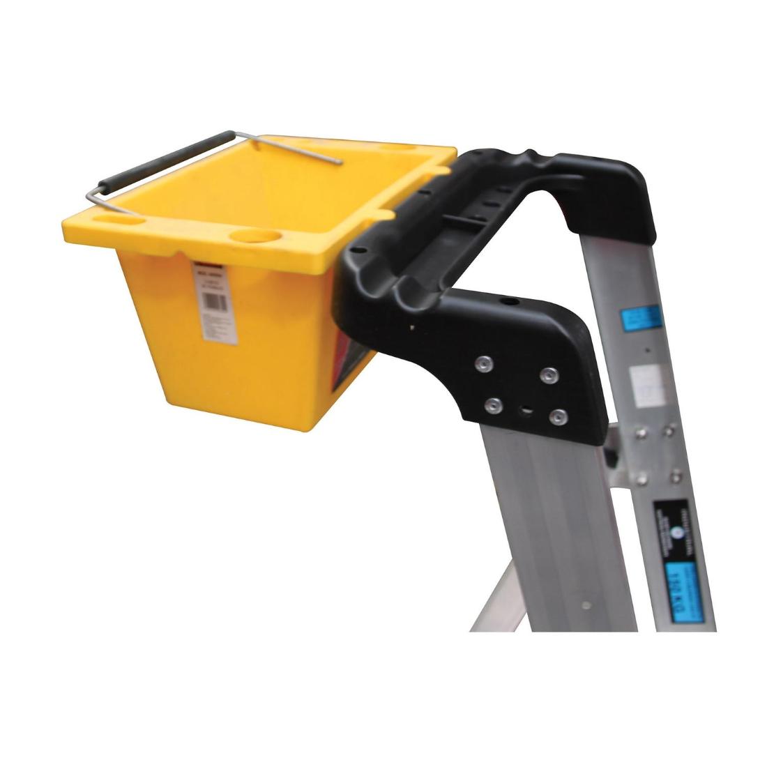 TradeTough Plastic Tool Bucket For Easy Access Platform Ladders ...