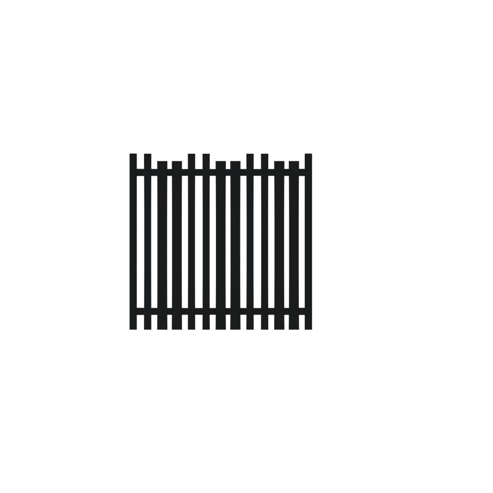 Bode Kitset Gate 1200 x 1250mm Black | PlaceMakers NZ
