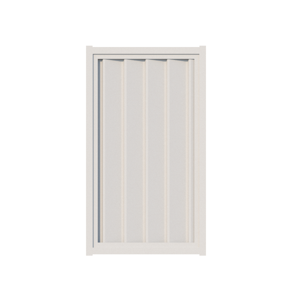 ColourWall Classic Pedestrian Gate 1500mm x 870mm Frost | PlaceMakers NZ