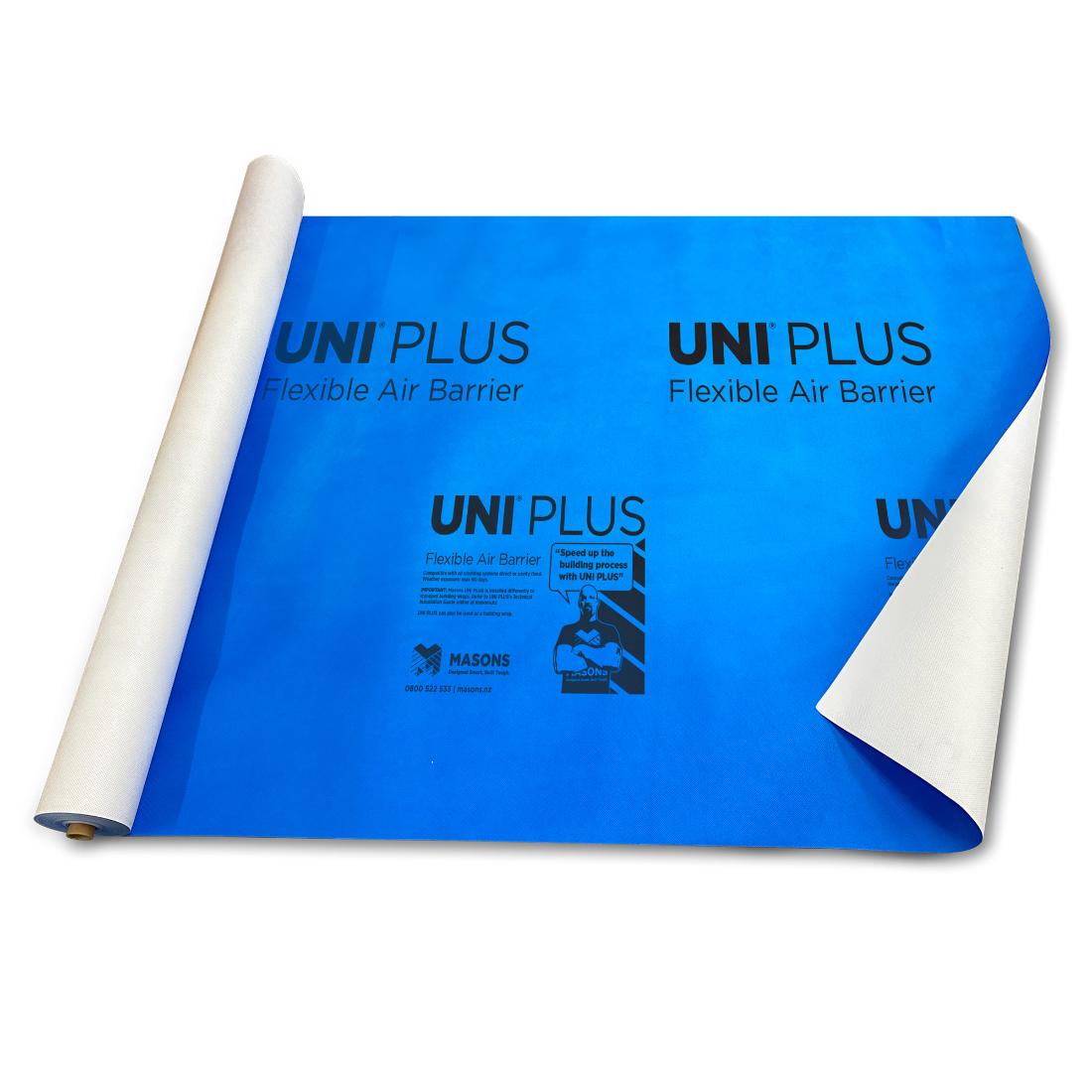 UNI PLUS Flexible Air Barrier 1.5 x 33.3m 180gsm (50m2) | PlaceMakers NZ