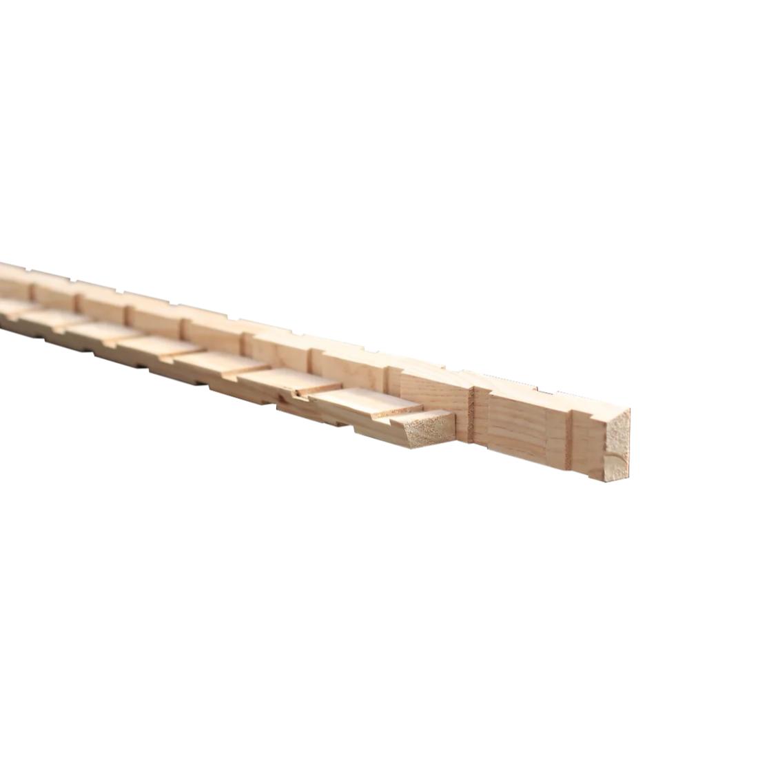 EzyBatten Radiata Cavity Batten EB2 Double Castellated Single Bevel ...