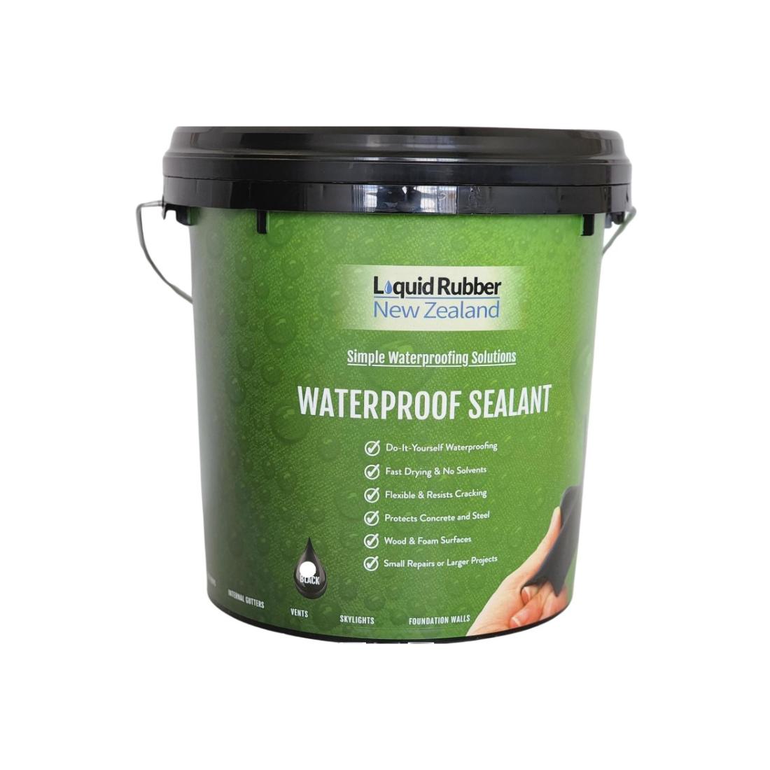 Liquid Rubber Waterproof Sealant 4 Litre Black | PlaceMakers NZ