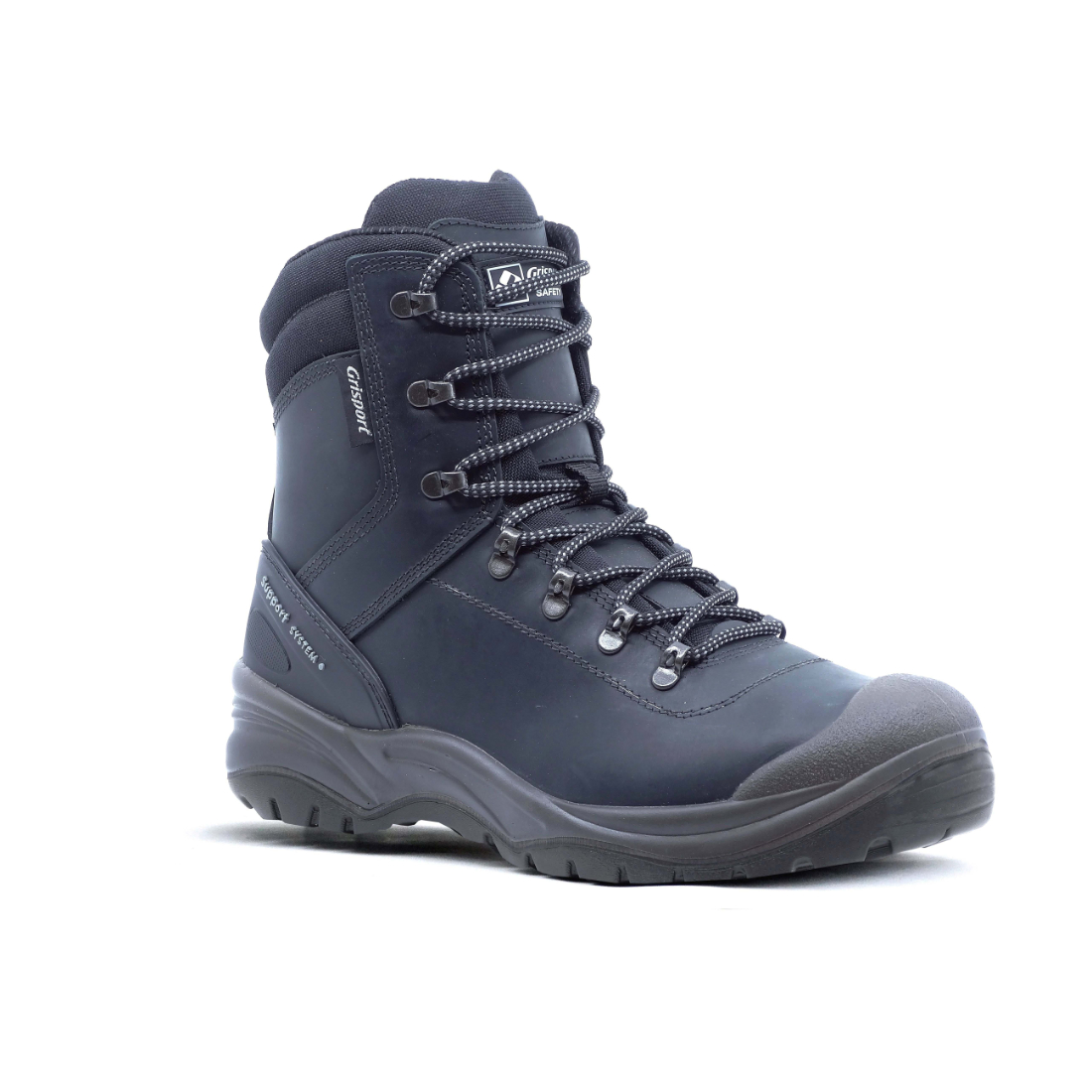 Monza Zip Safety Boot Steel Toe And Midsole Black UK6 | PlaceMakers NZ